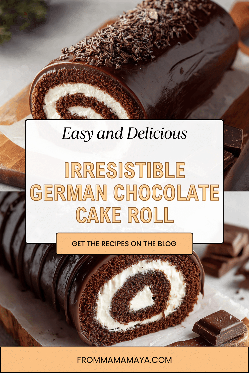 German Chocolate Cake Roll: Irresistible Dessert Recipe