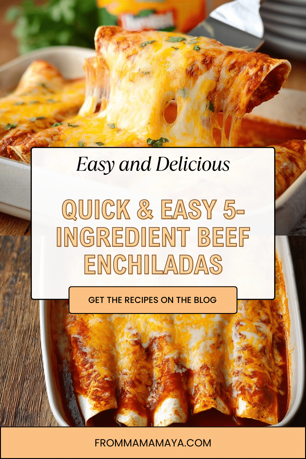 5 Ingredient Beef Enchiladas Recipe - Easy & Flavorful Enchilada Delight