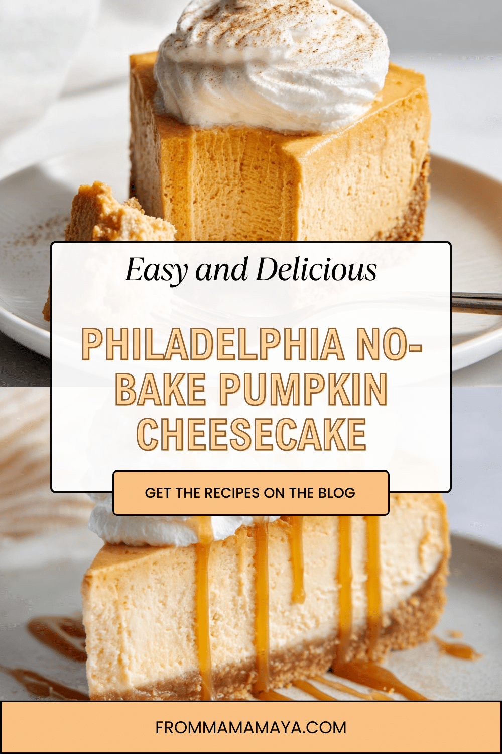 PHILADELPHIA No-Bake Pumpkin Cheesecake Recipe - Creamy Holiday Delight