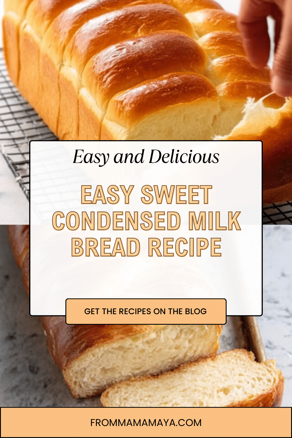 Sweet Condensed Milk Bread Easy Delicious Homemade Treat