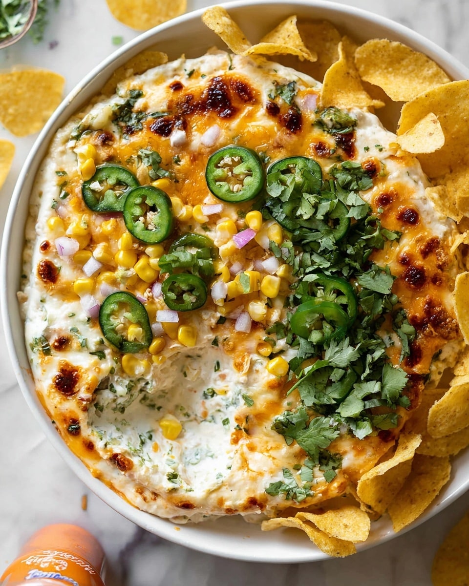 Mexican Street Corn Dip – Flavorful, Cheesy Snack Perfect for Parties